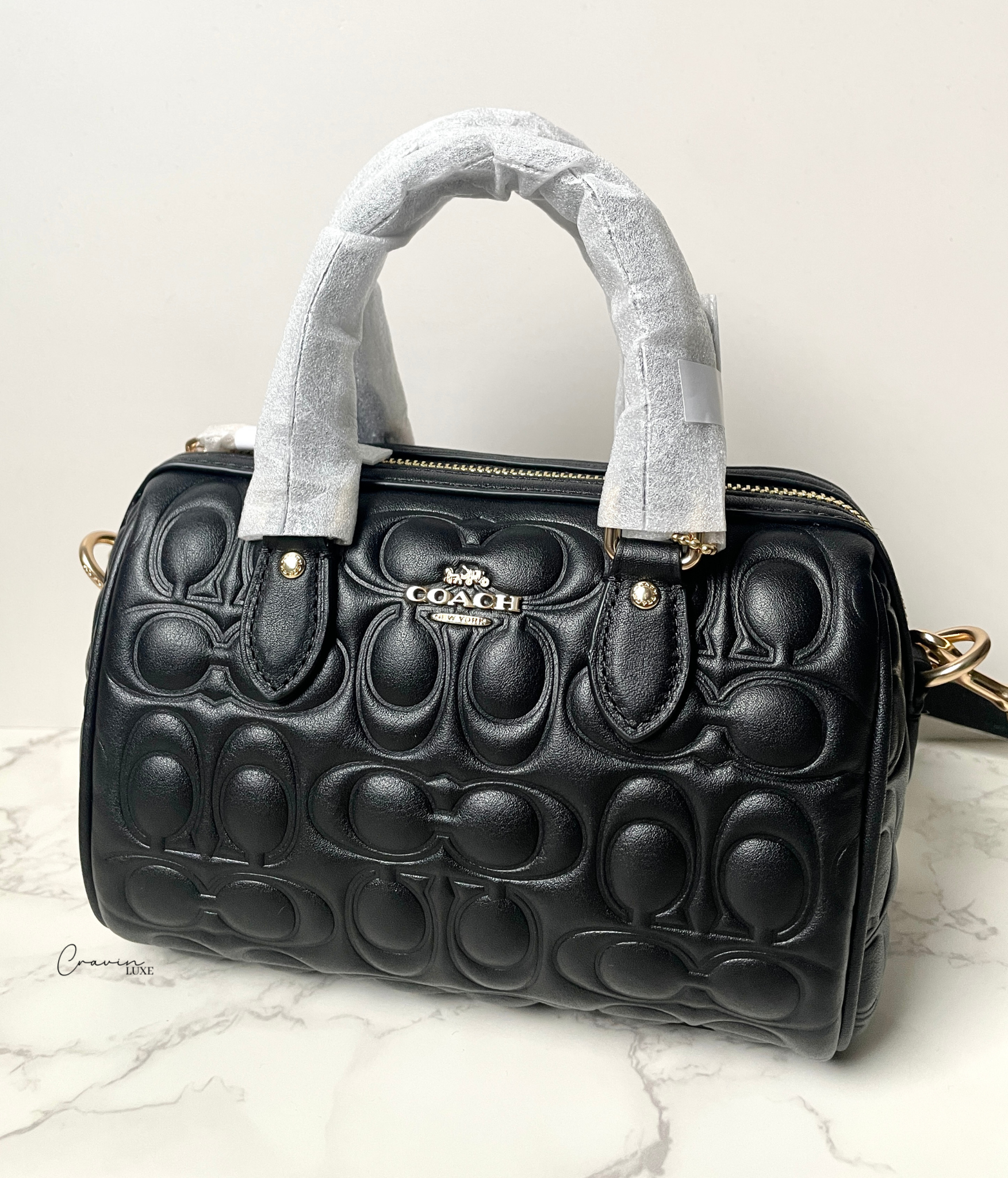 Coach Mini Rowan in Signature Leather – CravinLuxe.com
