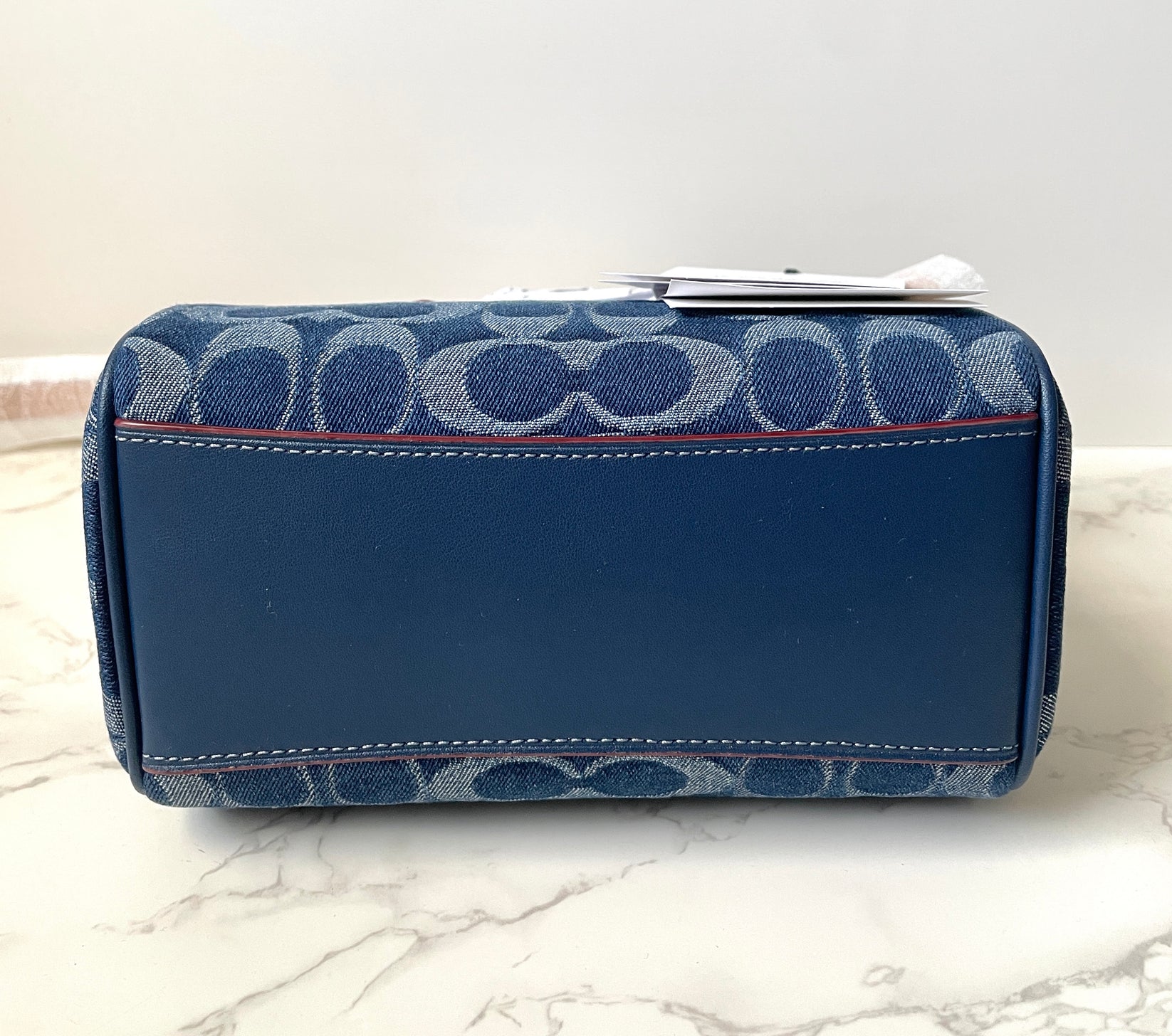 Coach Mini Rowan in Signature Denim – CravinLuxe.com